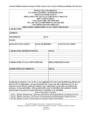 Fillable Online NSSP Guide for the Control of Molluscan Shellfish Fax ...