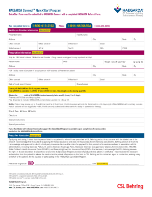 Fillable Online Hereditary Angioedema Prescription/Pharmacy Intake Form ...