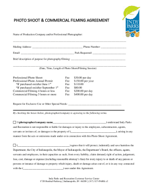 Fillable Online Shoott: Book a free mini photo session with a ...