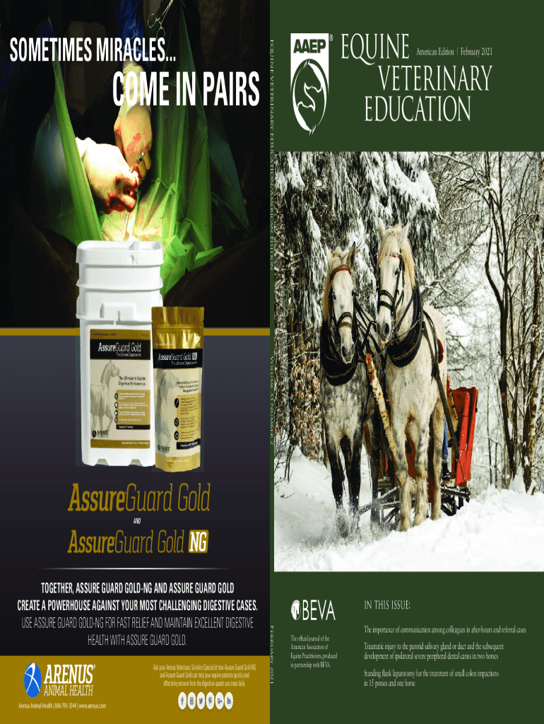 Fillable Online Assure Guard Gold NG - Equine Digestive Supplement Fax ...
