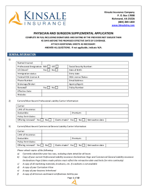 Fillable Online Kinsale Insurance: Explore the Potential Fax Email Print - pdfFiller