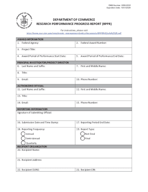 Fillable Online RPPR Fillable Form Expires 10-31-24.pdf Fax Email Print ...