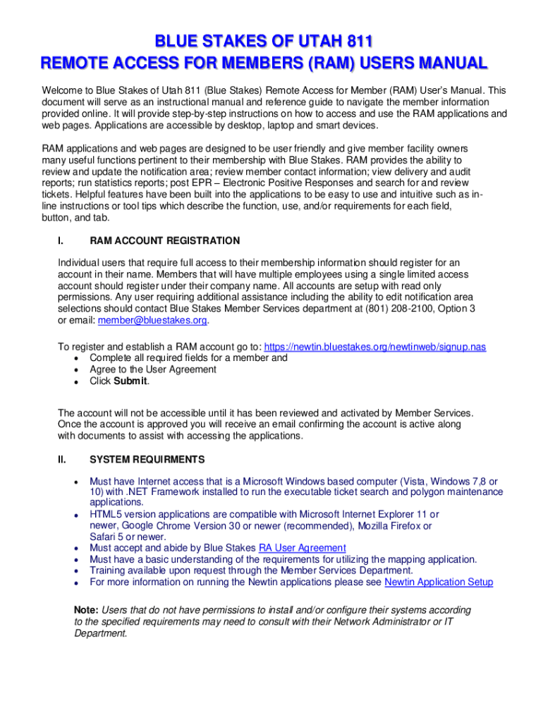 Fillable Online Remote Access for Excavators User Manual Fax Email Print - pdfFiller