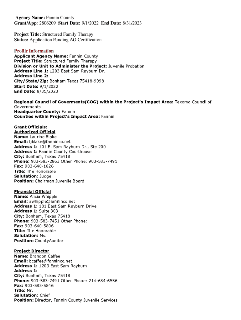 Fillable Online PA State Grant Program Fax Email Print - pdfFiller