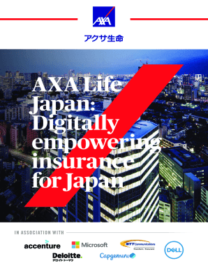 Fillable Online www2 axa co AXA ensures innovation in digital customer ...