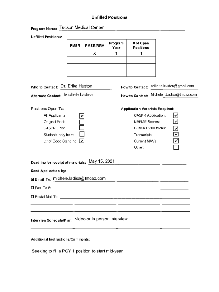 Fillable Online Why were there so many unfilled positions in EM this ...