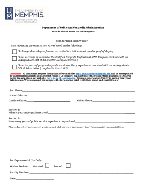 Fillable Online How to Write a Compelling GMAT Test Waiver Request Fax ...