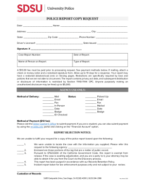 Fillable Online police sdsu TNO-License-and-Vehicle-Permit-Application ...