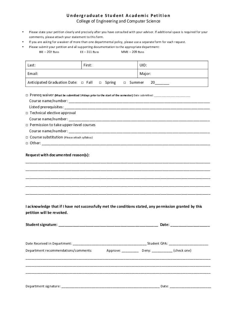 Fillable Online engineering-computer-science wright Student Academic Success ServicesWayne State ...