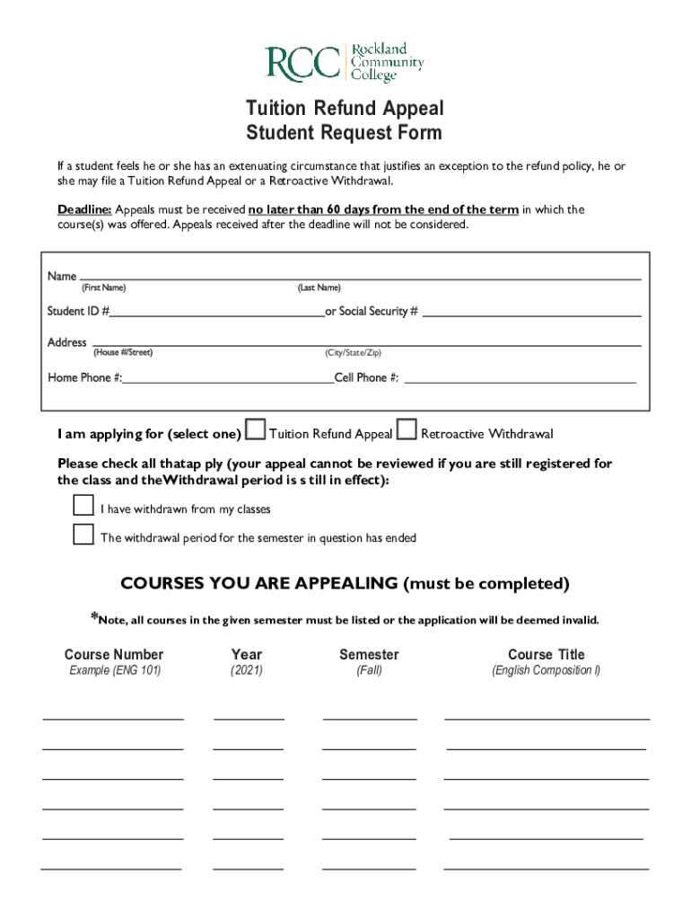 Fillable Online guidelines to petition for retroactive drop/withdraw ...