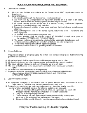 Fillable Online The Local Church Audit Guide, For United Methodist ...