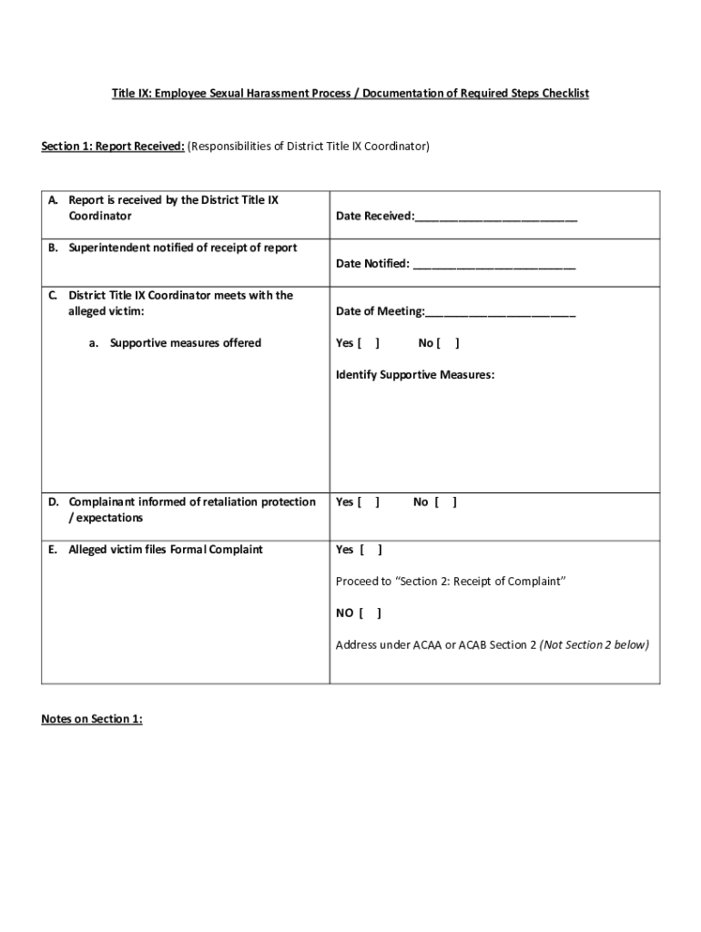 Fillable Online Title IX Requires Your School to Address Sexual ...