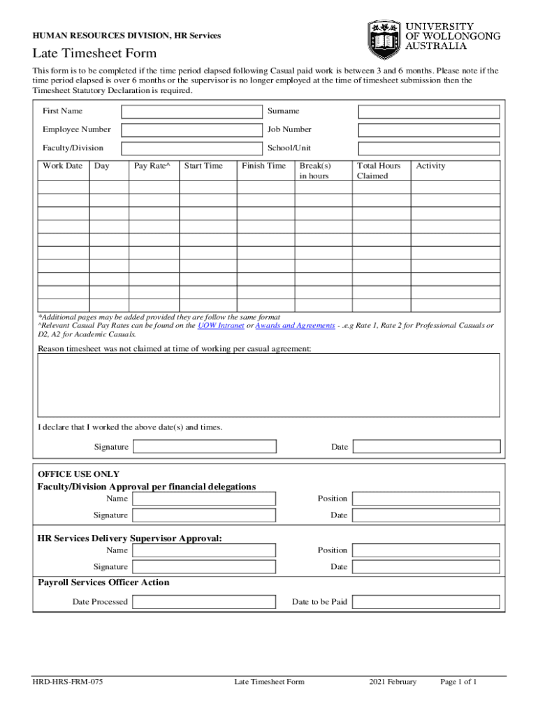 Fillable Online Electronic Time Sheet Manual Fax Email Print - pdfFiller
