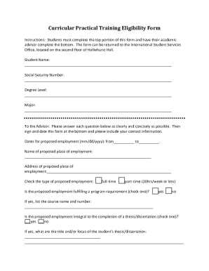 Fillable Online Everything To Know About Optional Practical Training ...