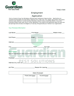 Fillable Online Application Process - Coolidge, AZ Fax Email Print - pdfFiller