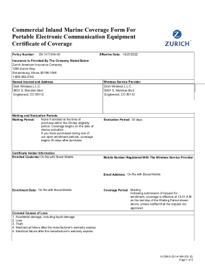 Fillable Online Boost mobile claim affidavit: Fill out & sign online ...