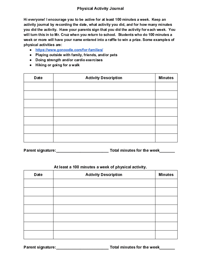 Fillable Online Physical Activity as a Critical Component of First-Line ... Fax Email Print ...