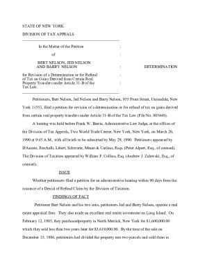 Fillable Online RESTITUTION IN NEW YORK STATE: Fax Email Print - pdfFiller