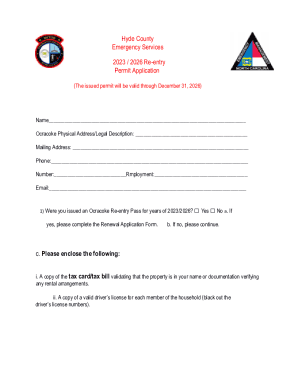 Fillable Online Business Re-Entry Permits Fax Email Print - pdfFiller