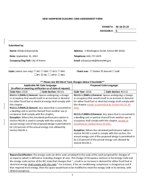 Fillable Online ExhibitsSate Building Code Review Board Fax Email Print ...