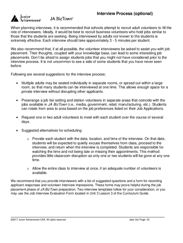 Fillable Online Interviewing at AWS: Advice and tips from 250 ...