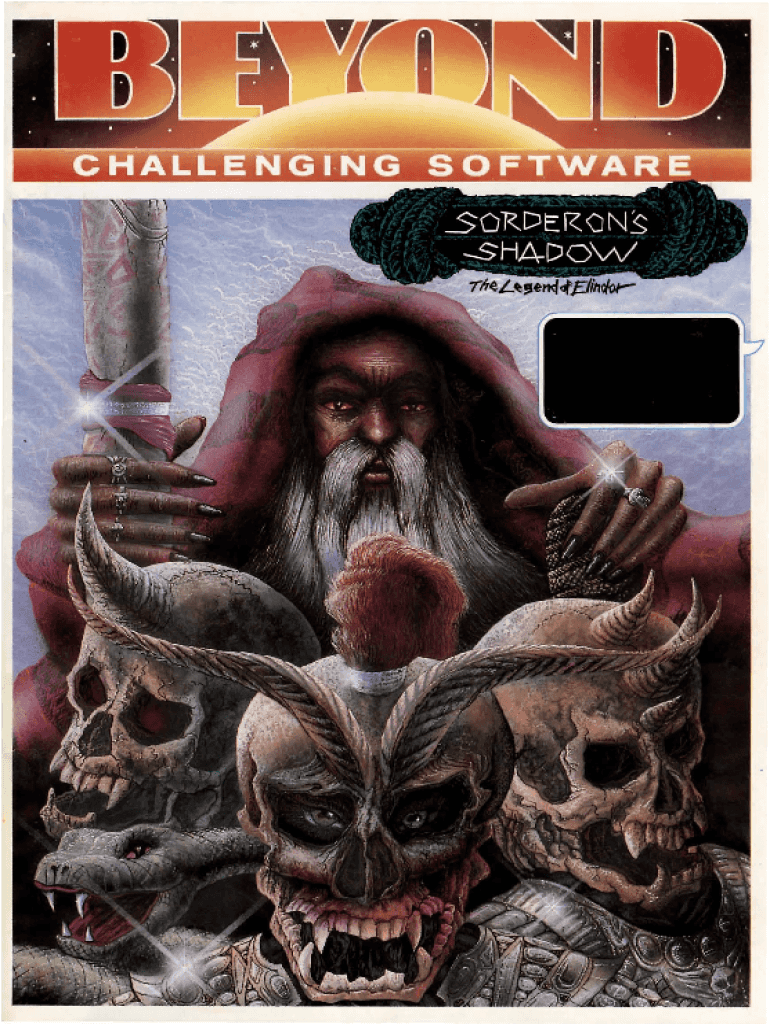 Fillable Online Sorderon's Shadow: The Legend of Elindor Fax Email Print - pdfFiller