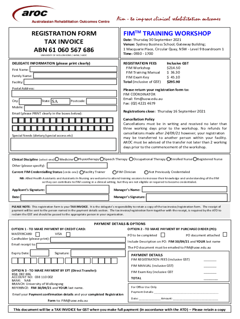 Fillable Online Venue: Sydney Business School; Gateway Building; Fax ...