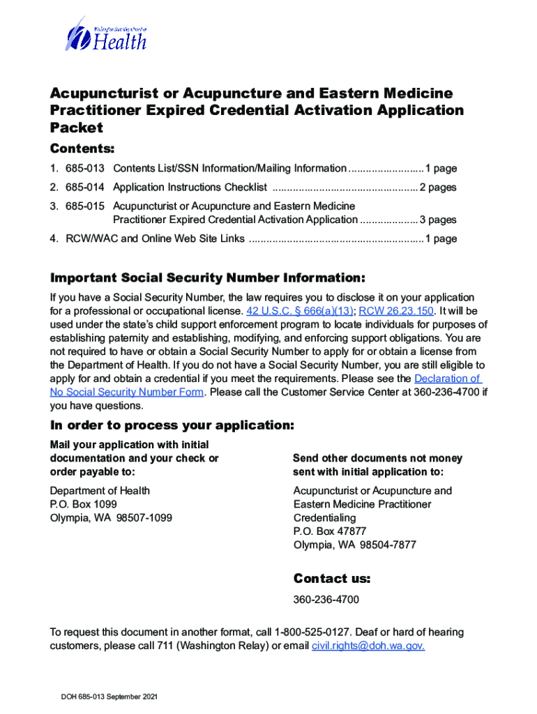 Fillable Online doh wa East Asian Medicine Practitioner Expired ...