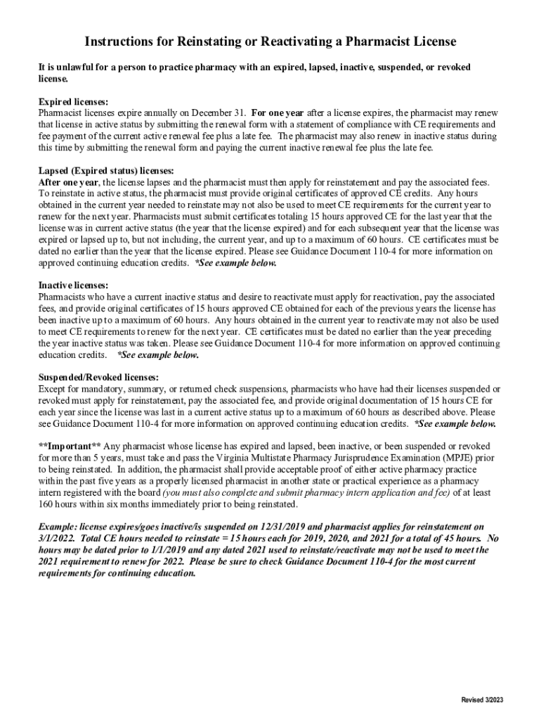 Fillable Online Pharmacy-Instructions and Application for Registration as a Pharmacy Technician ...