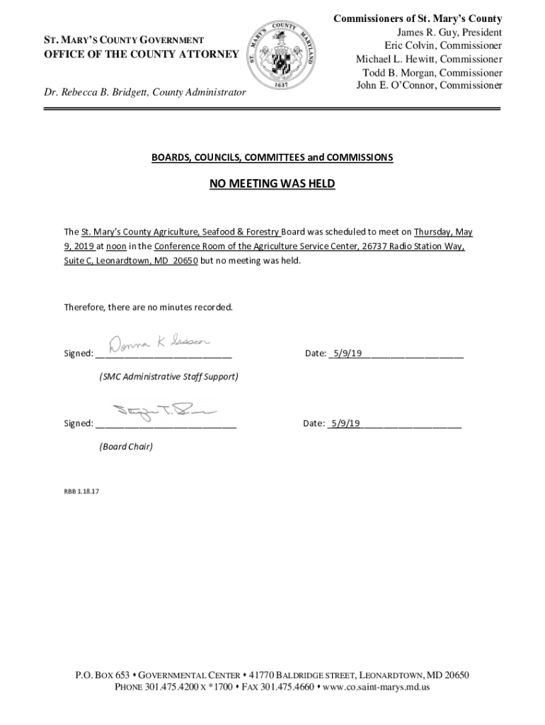 Fillable Online PUBLIC INFORMATION OFFICE County Administrator Returns to ... Fax Email Print ...