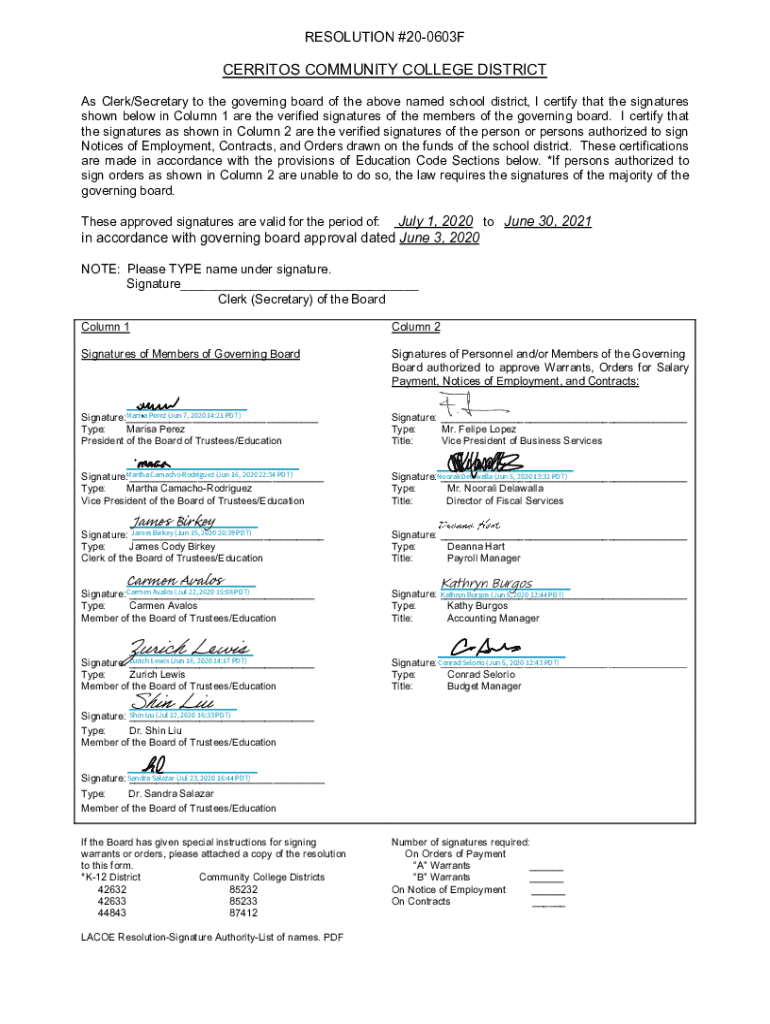 Fillable Online Signature RES 20-0603F Fax Email Print - pdfFiller