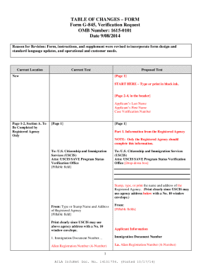 Fillable Online Instructions for Form G-845, Document Verification ...