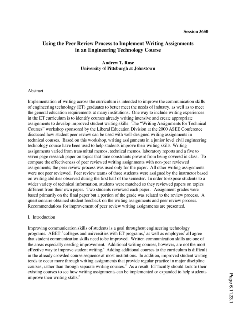 Fillable Online using-the-peer-review-process-to-implement-writing ...