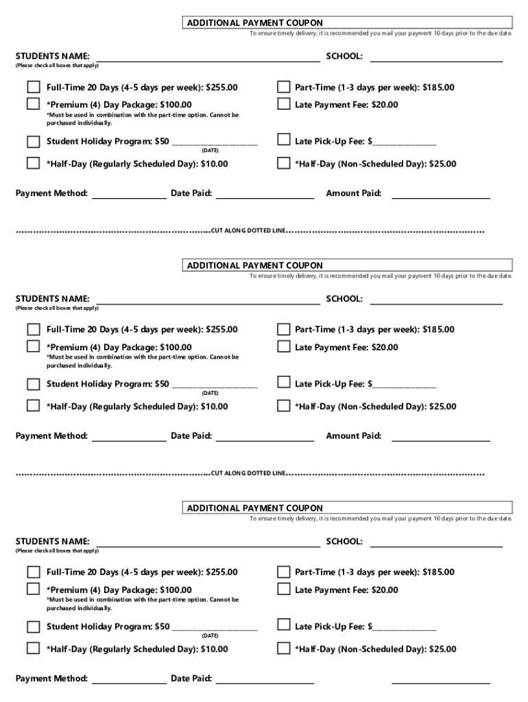 Fillable Online View and Pay Your BillStudent Financial Services Fax ...