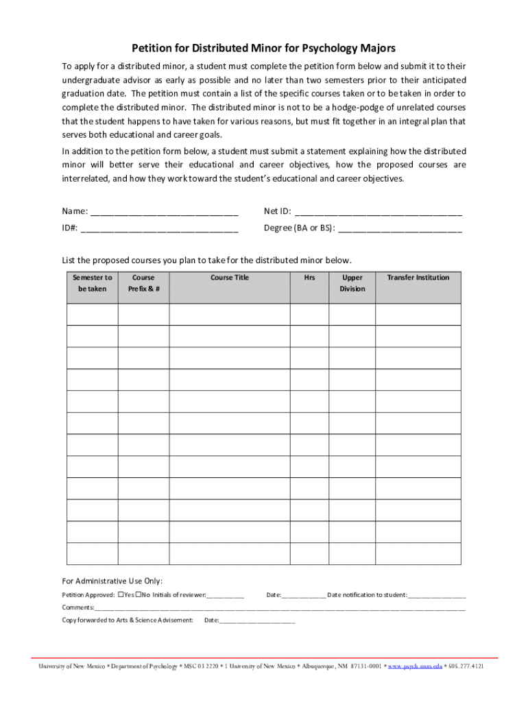 Fillable Online Institutional Change RequestUNM Accreditation Fax Email Print - pdfFiller