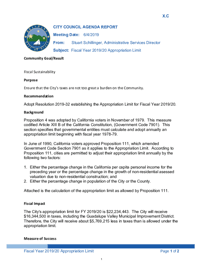 Fillable Online Stuart Schillinger, Administrative Services Director ...