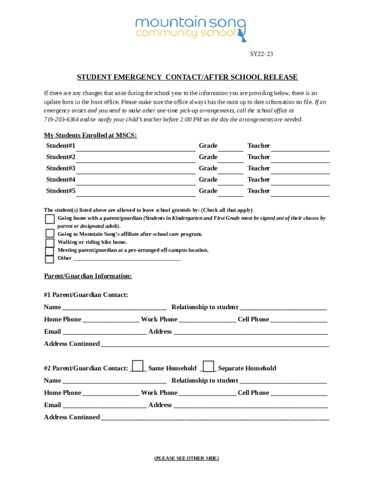 Fillable Online NEW STUDENT ENROLLMENT FORM.docx Fax Email Print ...