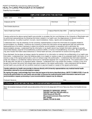 Fillable Online health care provider statement Fax Email Print - pdfFiller