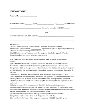 Fillable Online AGREEMENT made this day of , 20, by and between Fax ...