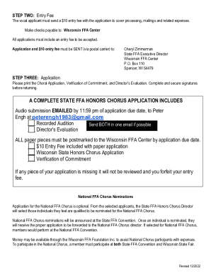 Fillable Online Application Due Date Set Each Year Fax Email Print ...