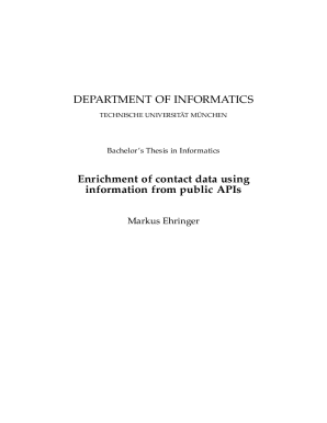 Fillable Online TUM Thesis for Informatics Template Fax Email Print ...