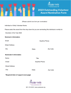 Fillable Online DAISY Award Nomination Form - Arkansas Heart Hospital ...