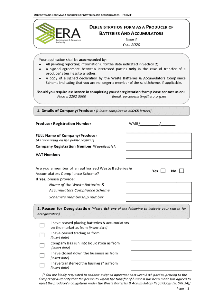 Fillable Online era org EPR Assessment of Batteries and Accumulators Fax Email Print - pdfFiller
