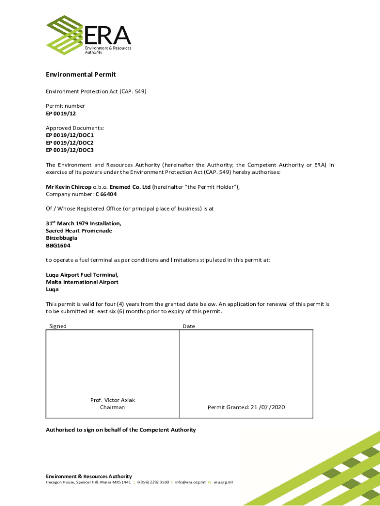 Fillable Online era org EP 0019/12 Fax Email Print - pdfFiller