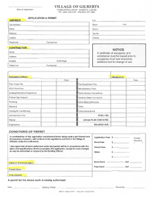 Fillable Online Building Department Documents and Forms Fax Email Print ...