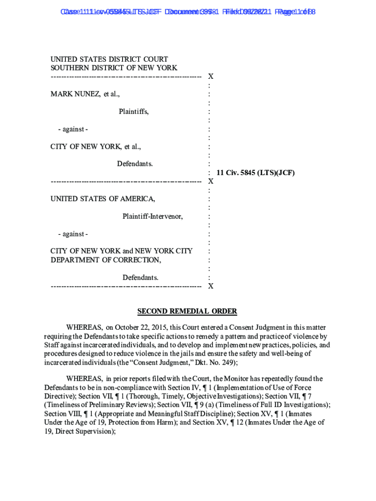 Fillable Online Letter to the Court from Counsel for Plaintiff Class ...