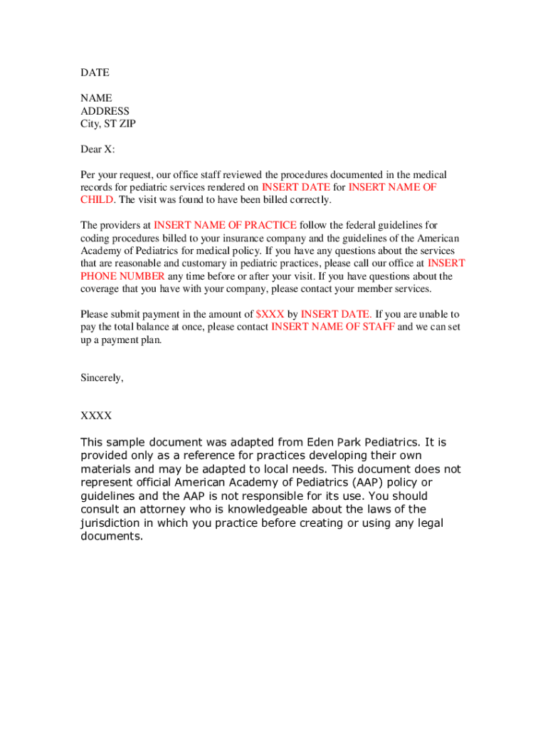 Fillable Online Sample letter to patient about lab results Fax Email Print - pdfFiller