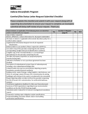 Fillable Online Submittal Checklist - Fill Online, Printable, Fillable ...