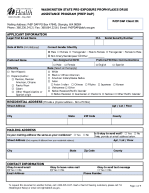 Fillable Online doh wa Updates from the Washington State Department of ...