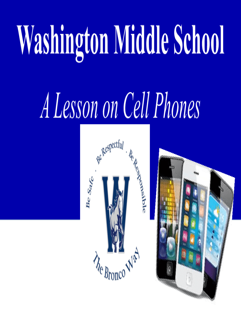 Fillable Online Cellphone Distraction in the Classroom Can Lead to ...